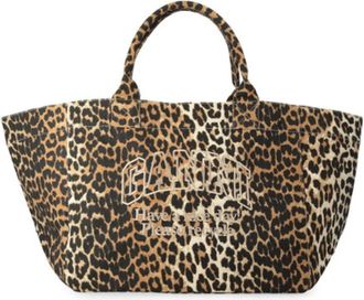 Ganni Femme, Sacs, Brun, Taille: ONE Size Shopper XXL