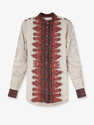Pierre-Louis Mascia Silk shirt with contrasting print - PIERRE-LOUIS MASCIA - gender_Woman