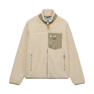 Superdry Polaire zipp&eacute;e Mountain - Homme - Sport - Beige - Taille: M