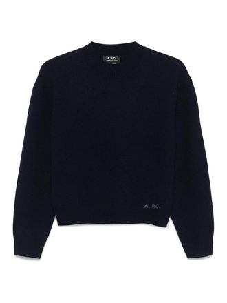 A.P.C. A. P.C. Pull Col Bateau - Bleu