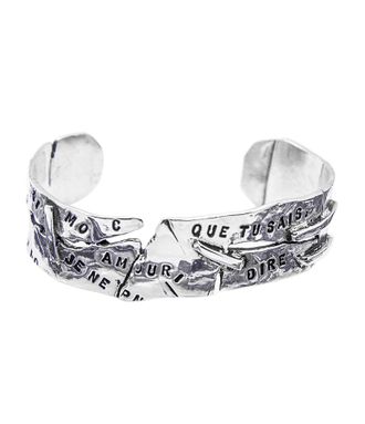 Serge Thoraval Manchette Fragments Argent