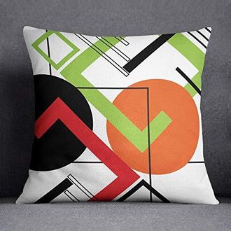 Questo Casa Dekorativ Kissenhülle, Kissenbezug, Zierkissenbezug, Wohnkultur, Für Sofa, Kaffeestube, Größe: 45X45 cm - Entworfen und hergestellt in der Türkiye