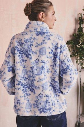 Cath Kidston Fleecejacke Cath Kidston Hackney Rose Borg-Fleecejacke (1-St)