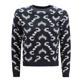 Max Mara Femme, Pulls, Bleu, Taille: 38 FR Short Boxy Sweater