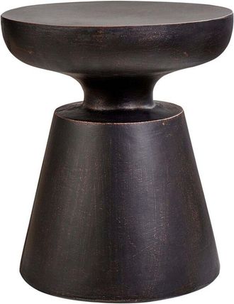 Beliani Beistelltisch MINCIO Schwarz