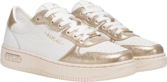Replay Damen Epic W Action Sneaker, 3180 Platin White, 38 EU