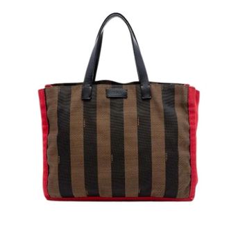 Fendi Pre-owned Vintage Canvas Tote - - Pre-owned - Damen - Mehrfarbig - ONE SIZE