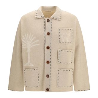 Baziszt Baziszt - Seeker Cardigan - Femme - Pulls - Beige - Taille: 44 FR
