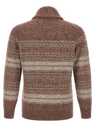 Brunello Cucinelli Nordic Cardigan - Brown