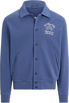 Polo Ralph Lauren veste bomber à broderies - Bleu