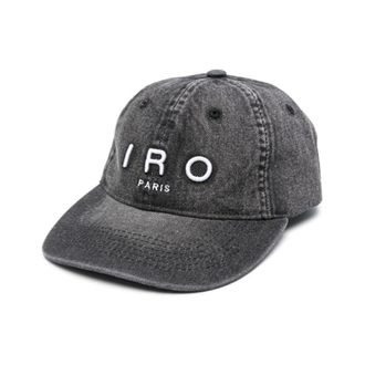 Iro Washed Denim Cap - - Accessories - Damen - Schwarzk - ONE SIZE