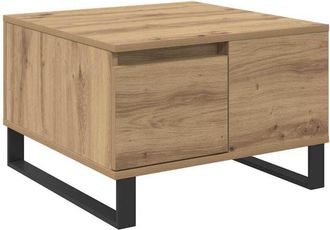 vidaXL vidaXL Table basse Ch&ecirc;ne artisanal 55 x 55 x 36,5 cm Bois ding&eacute;nierie