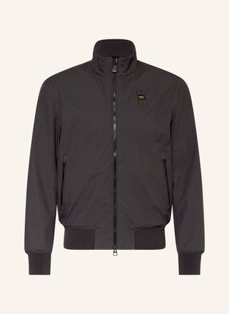 Blauer Blouson Anson schwarz