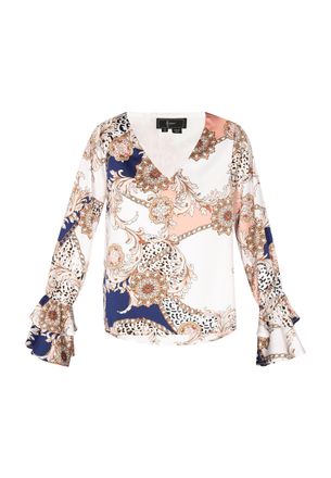 Faina Bluse Damen blau