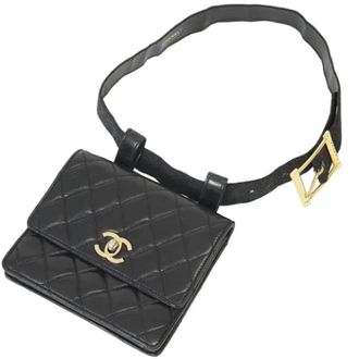 Chanel Pre-owned Leder chanel-taschen - - Pre-owned - Damen - Schwarzk - ONE SIZE