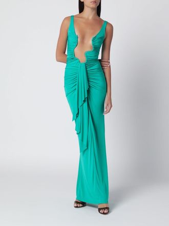 CHRISTOPHER ESBER Kleid Damen Farbe Gr&uuml;n