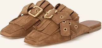 Kennel & Schmenger Mules Leila Mit Nieten beige