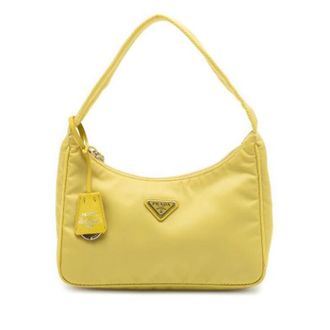 Prada Sac bandouli&egrave;re vintage en nylon Pre-owned - Femme - Pre-owned - Jaune - Taille: ONE Size