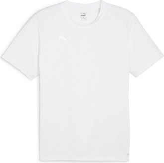Puma Unisex Teamfinal-Trainingstrikot Performance Tee, White Silver, S