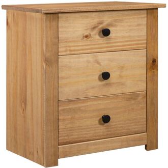 vidaXL Table de chevet 46x40x57 cm Pin Gamme Panama Vidaxl