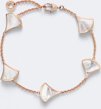 Bulgari Armband Divas Dream aus 18kt Ros&eacute;gold mit Perlmutt