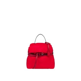 Moschino Femme, Sacs, Rouge, Taille: ONE Size Tie Me Small Hand Bag