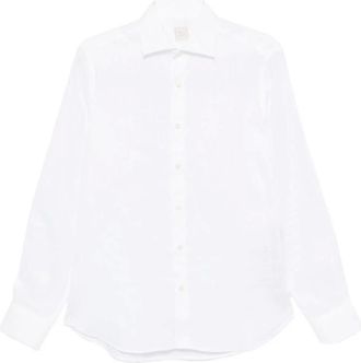120% Lino Homme, Chemises, Blanc, Taille: XL Formal Blazers