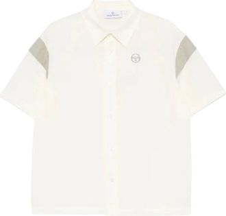 Sergio Tacchini Homme, Chemises, Blanc, Taille: XL Capodimonte Shirt Grd/Ast