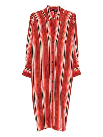 Proenza Schouler robe mi-longue Amira - Rouge