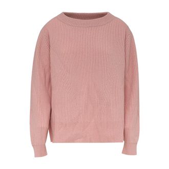Malo Round-Neck Strickwaren - - Knitwear - Damen - Rosa - L