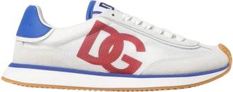 Dolce & Gabbana Femme, Chaussures, Multicolore, Taille: 37 1/2 EU Mesh Panel Baskets