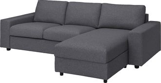 IKEA VIMLE 3er-Sofa mit Récamiere