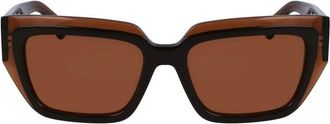 Ferragamo Femme, Accessoires, Brun, Taille: ONE Size Sf2002S-233 Lunettes de soleil