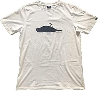 Atticus CROW LOGO - T-SHIRT OFFICIEL HOMME - Blanc, Medium