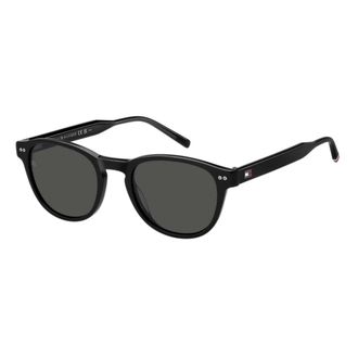 Tommy Hilfiger Homme, Accessoires, Noir, Taille: 51 MM Lunettes de soleil