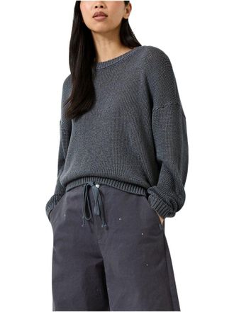 QS by s.Oliver Strickpullover grau,Casual,Polyacryl,Unifarben,Rundhals,Langarm,Loose Fit