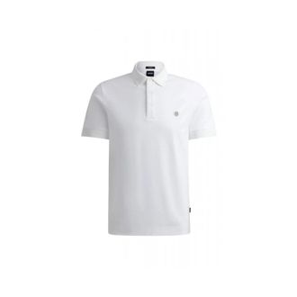 HUGO BOSS Boss - Oberteile > Poloshirts - - Tops - Herren - Wei&szlig; - S