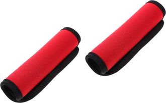 Valiclud 2stücke Luggage Handle Wraps Neopren Handprotektoren Für Koffergriffe Schützend Und Installieren Für Reisen Und Geschäftsreisen Rot