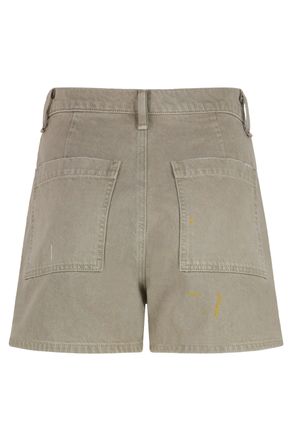ASKK NY Womens Cotton Shorts Green