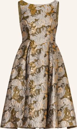 Adrianna Papell Cocktailkleid Aus Jacquard Mit Glitzergarn gruen