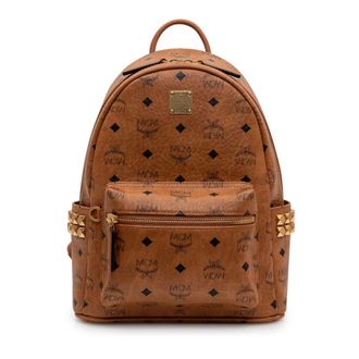 MCM Mcm, Homme, Sacs, Brun, Taille: ONE Size Stark Backpack SML