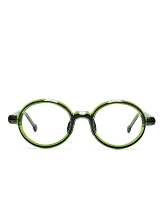 l.a.Eyeworks Gibbous Brille - Grün