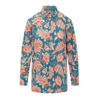 Etro Femme, Blouses et Chemises, Multicolore, Taille: 36 FR Long Sleeve Shirt