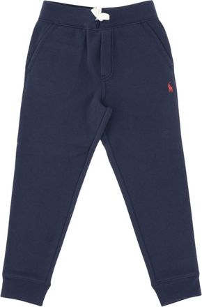 Polo Ralph Lauren Homme, Pantalons, Bleu, Taille: XL Pantalon de jogging en m&eacute;lange de coton avec logo