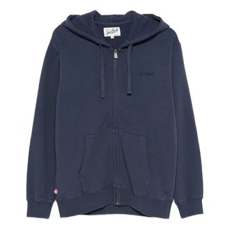 MC2 Saint Barth SweaT-shirt zipp&eacute; - Homme - Sweatshirts et sweats &agrave; capuche - Bleu - Taille: L