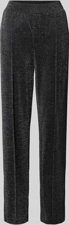 Milano Wide Leg Hose mit elastischem Bund
