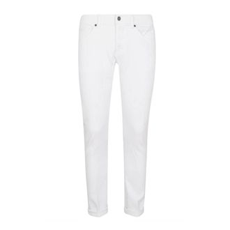 Dondup Homme, Jeans, Blanc, Taille: W38 Jean Slim-fit