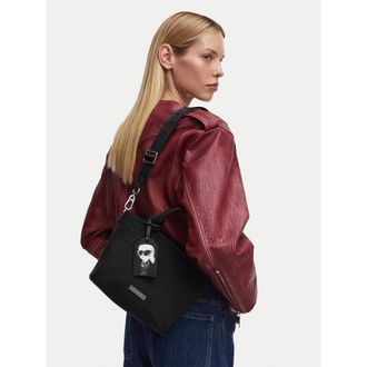 Karl Lagerfeld Handtasche KARL LAGERFELD B3W30129 Schwarz
