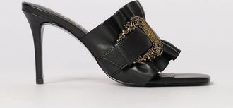 Versace Jeans Couture Sandales &agrave; Talons VERSACE JEANS COUTURE Femme couleur Noir