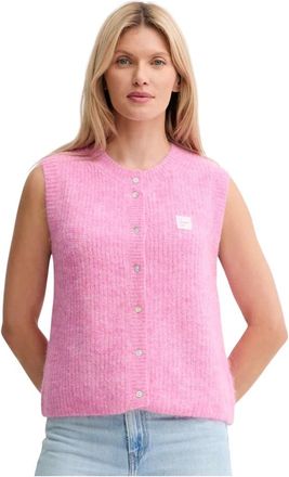 American Vintage Damen, Strickwaren, Rosa, SGr&ouml;&szlig;e